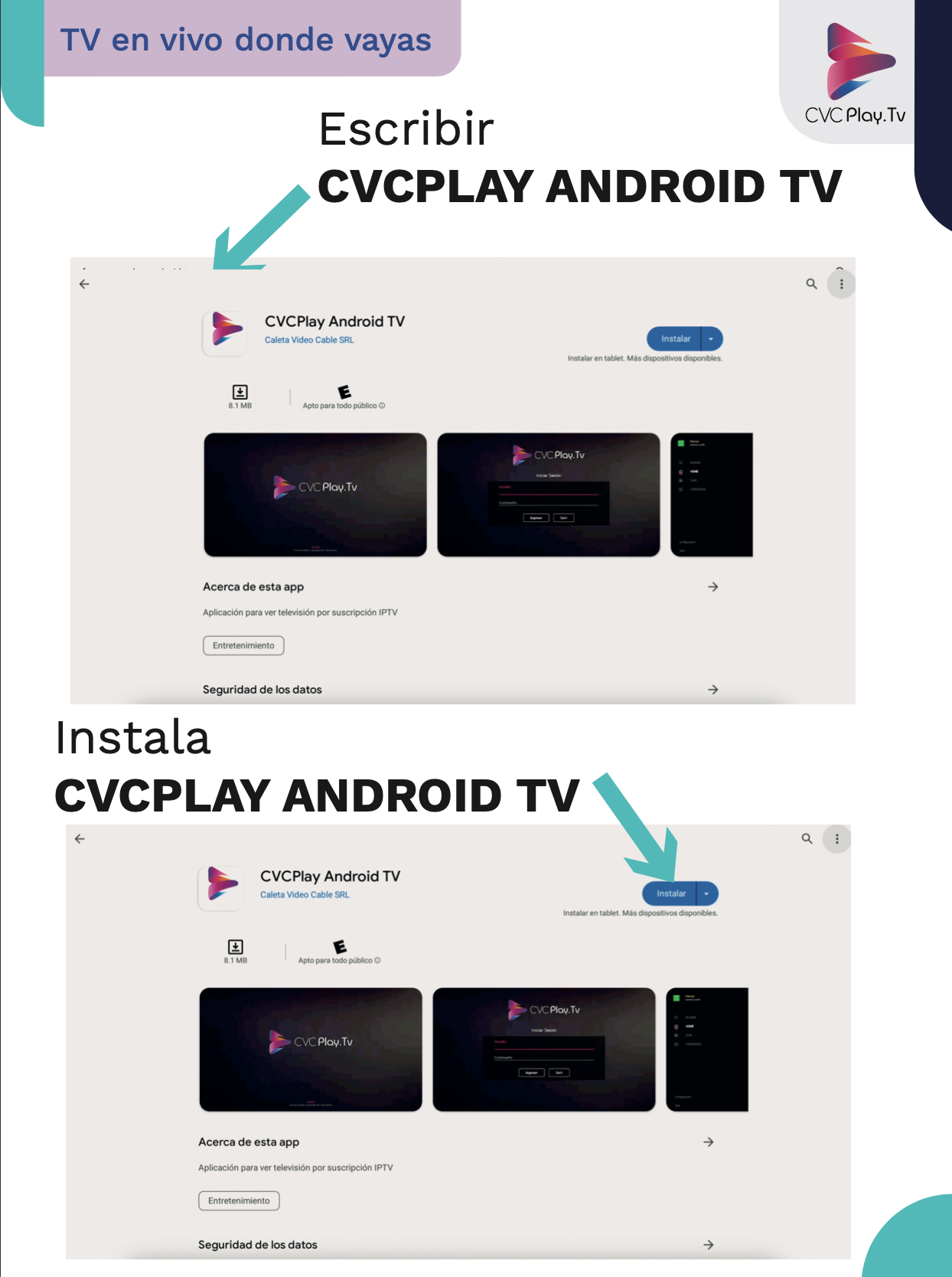 Tutoriales – CVC Play
