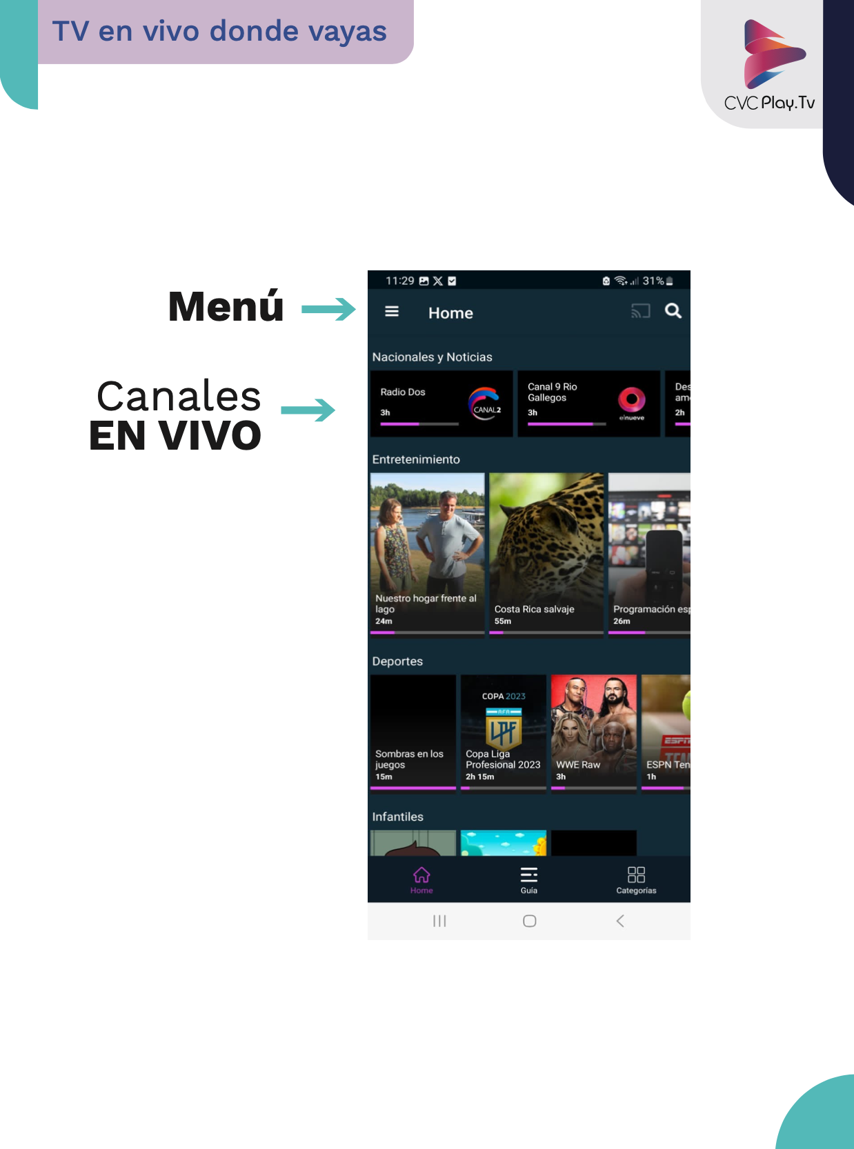 Tutoriales – CVC Play
