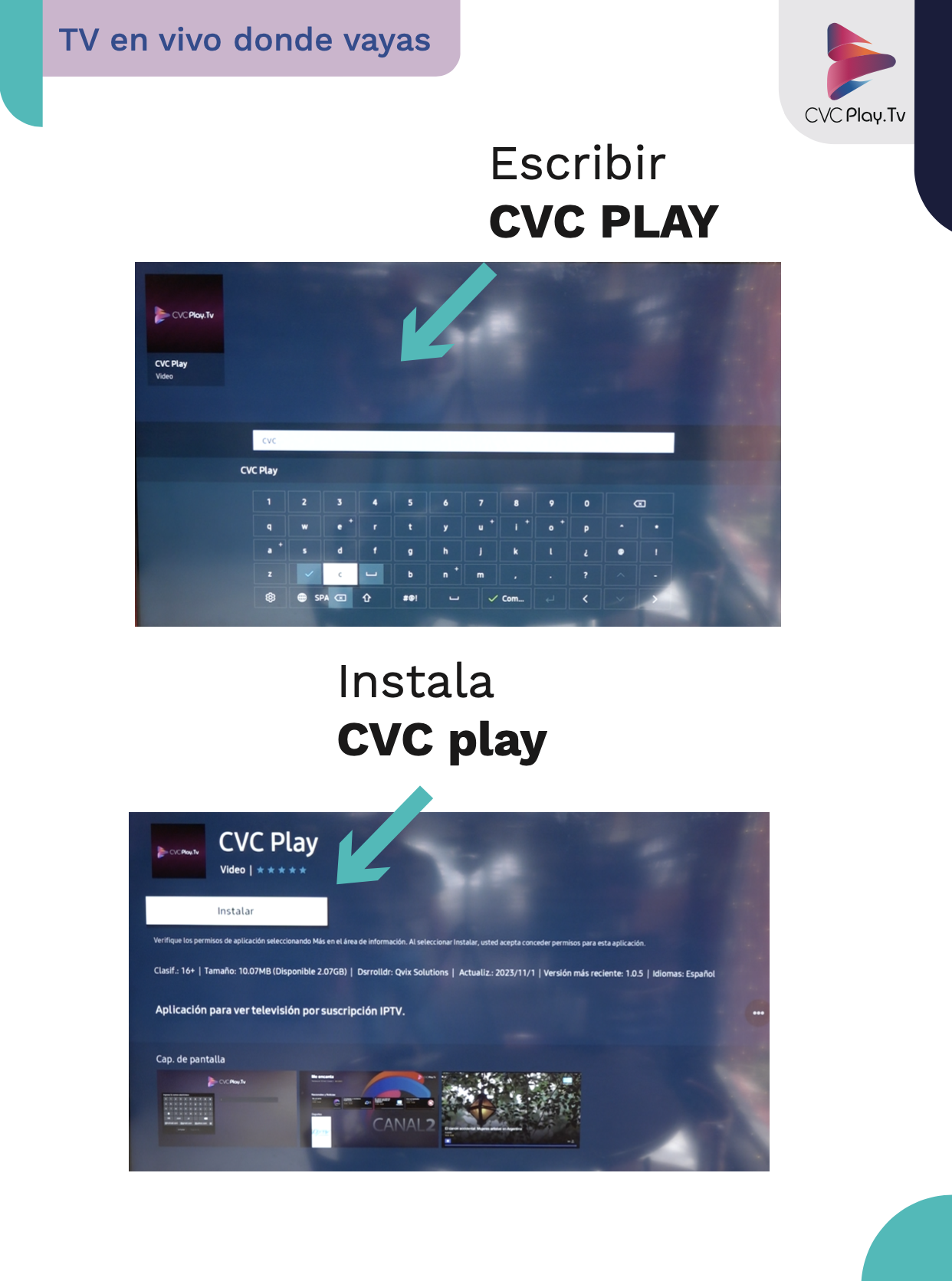 Tutoriales – CVC Play
